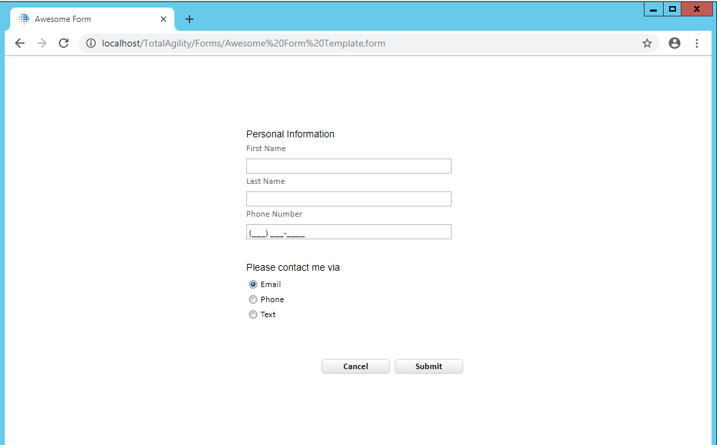 Building Awesome Forms in Kofax TotalAgility – Quipu Blog